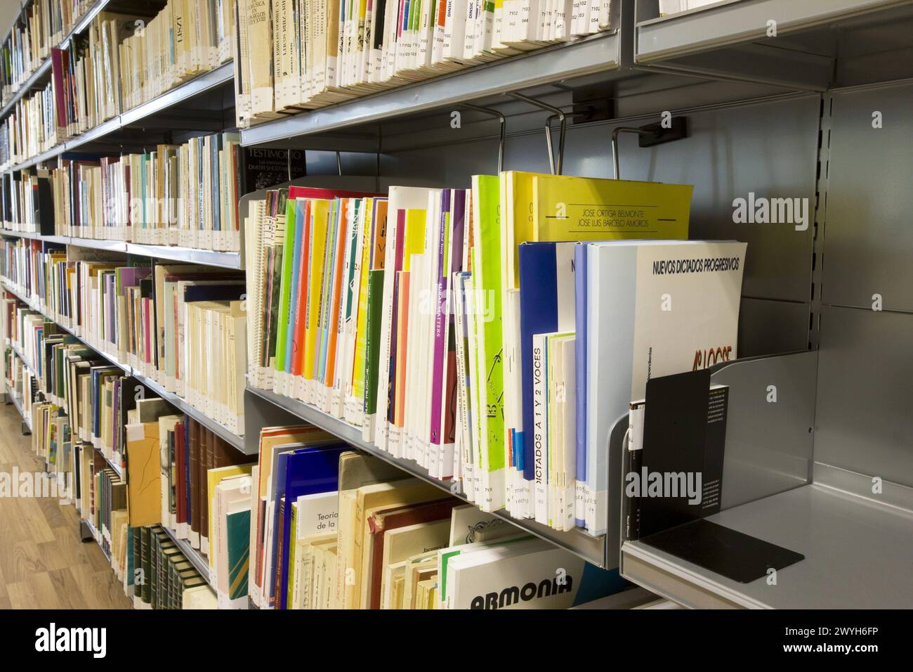 Library, Juan Crisostomo de Arriaga music conservatory, Sarriko, Bilbao ...