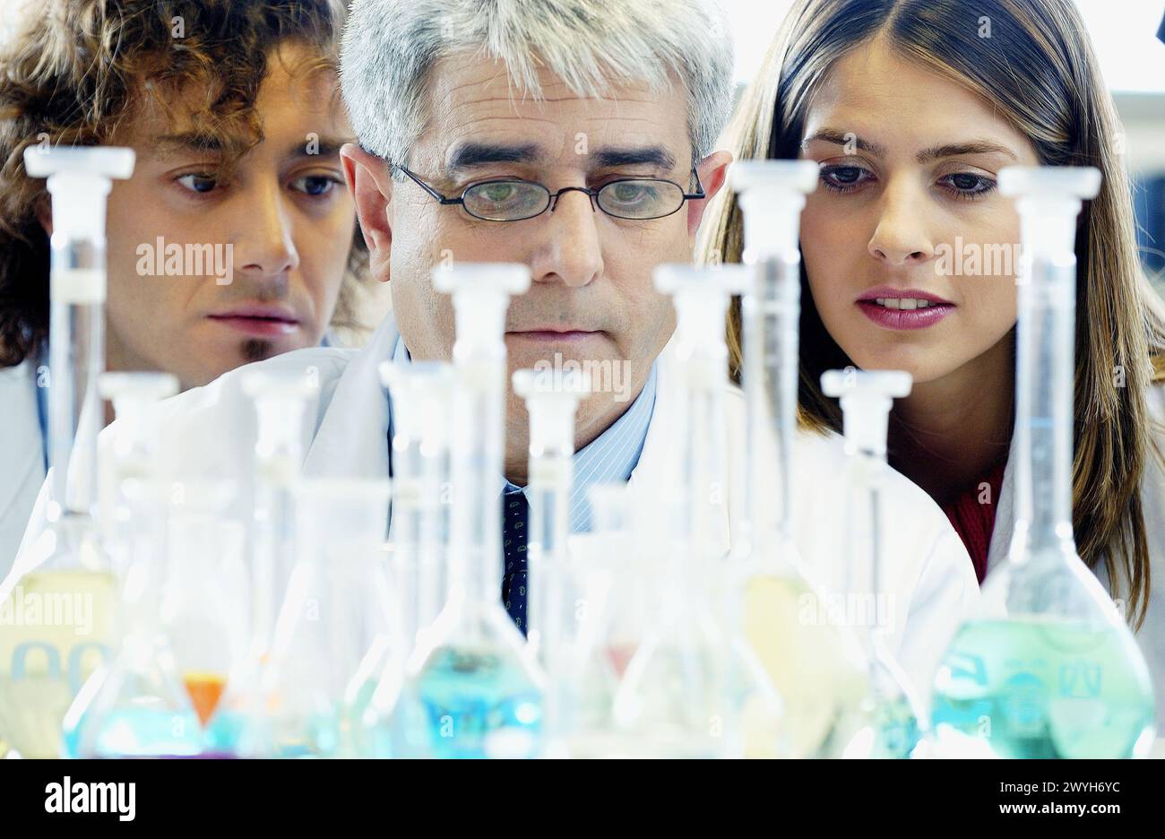 Chemical characterization laboratory Stock Photo - Alamy