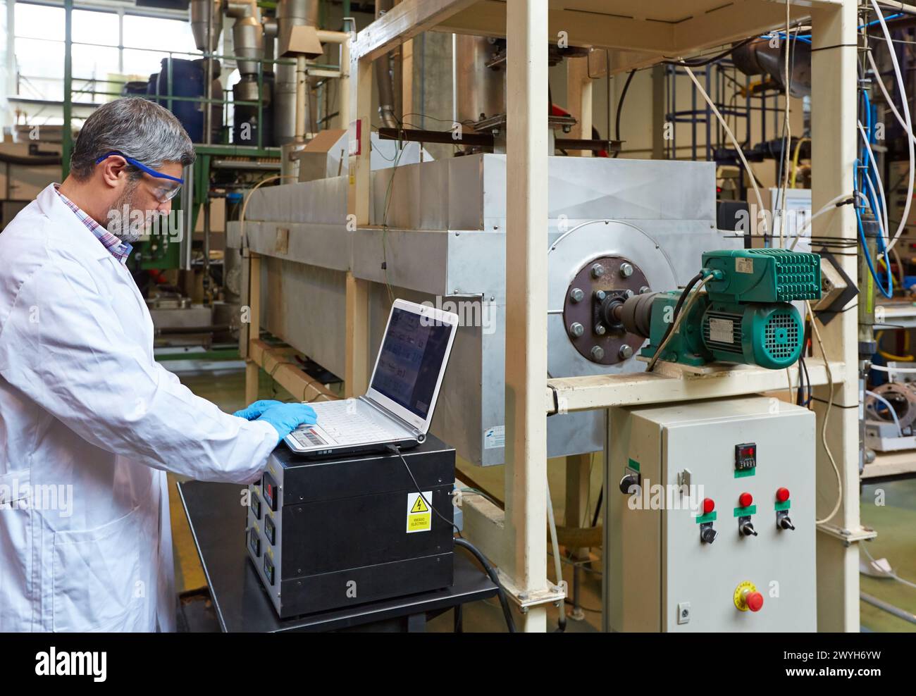 Thermal treatment of waste in a controlled atmosphere hi-res stock ...