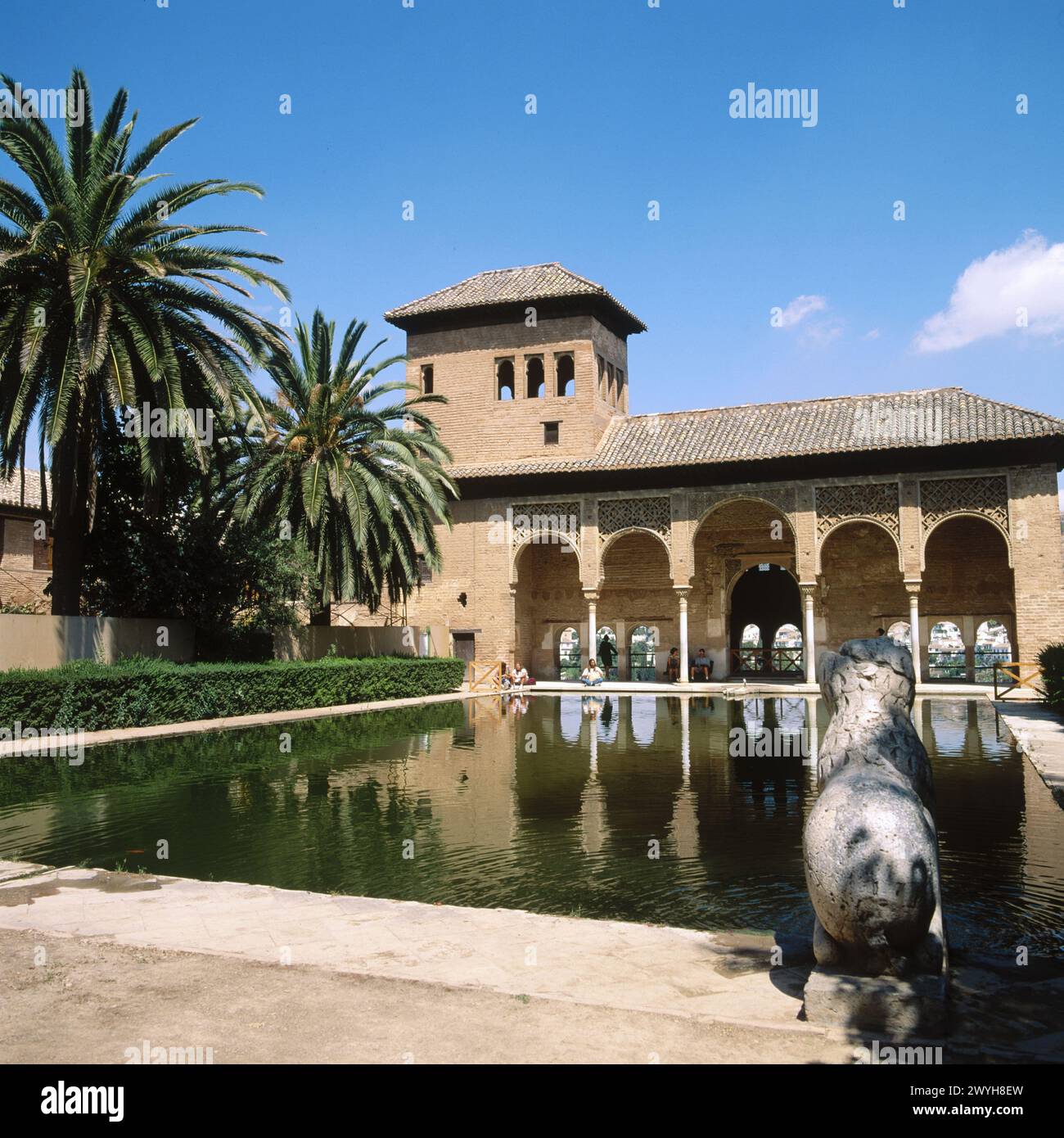 Torre de las Damas (Ladies´ Tower), Alhambra. Granada. Andalusia, Spain ...