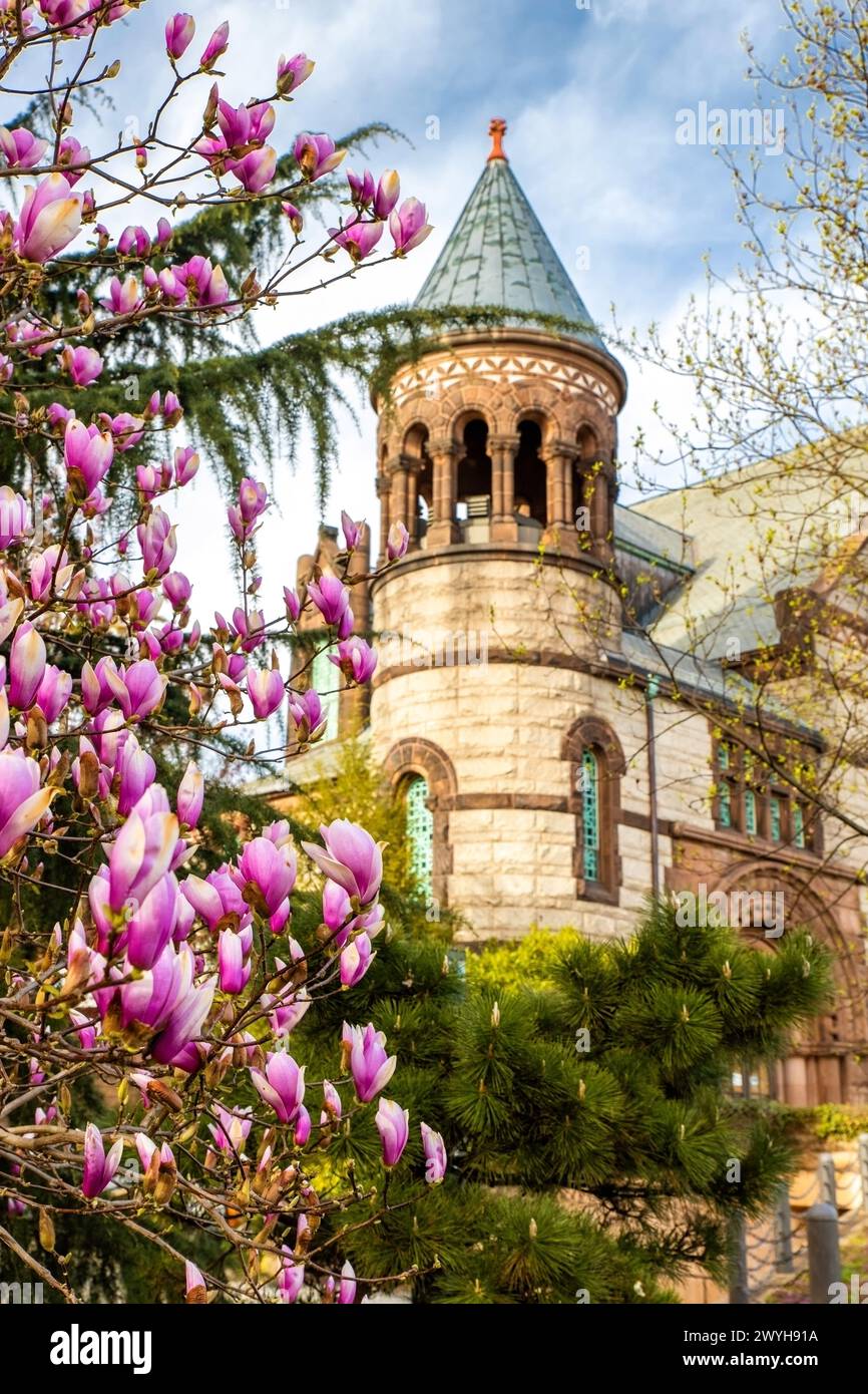 Princeton university campus in spring hi-res stock photography and ...