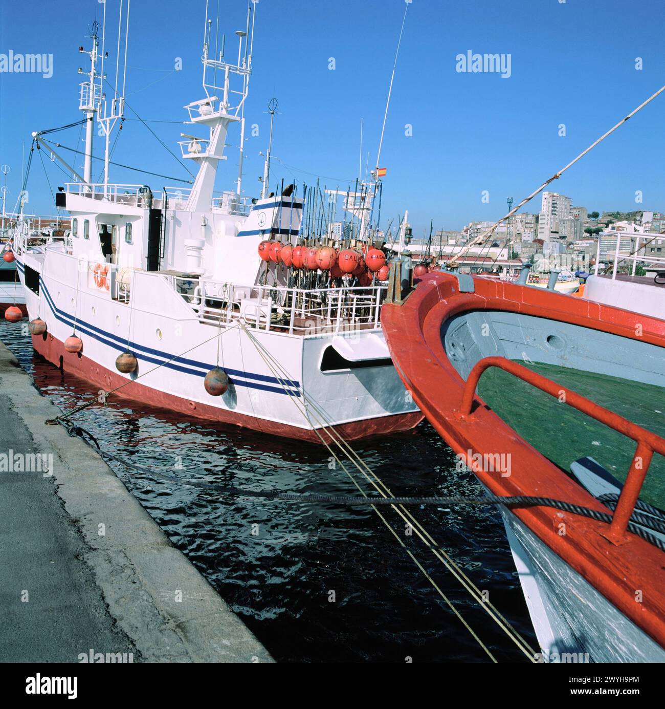 Vigo fishing port hi-res stock photography and images - Alamy