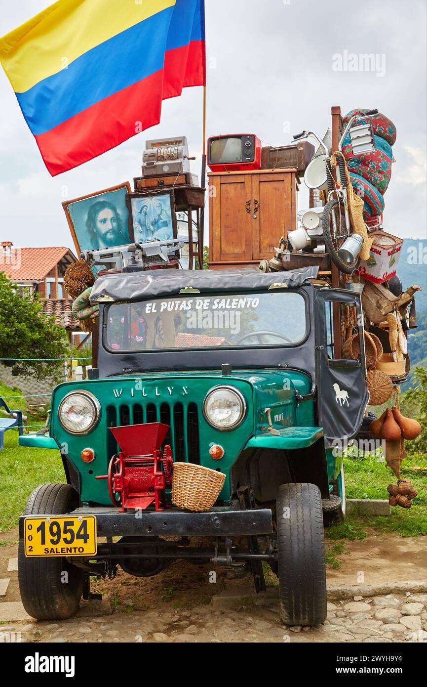 Jeep willys salento quindio colombia hi-res stock photography and ...