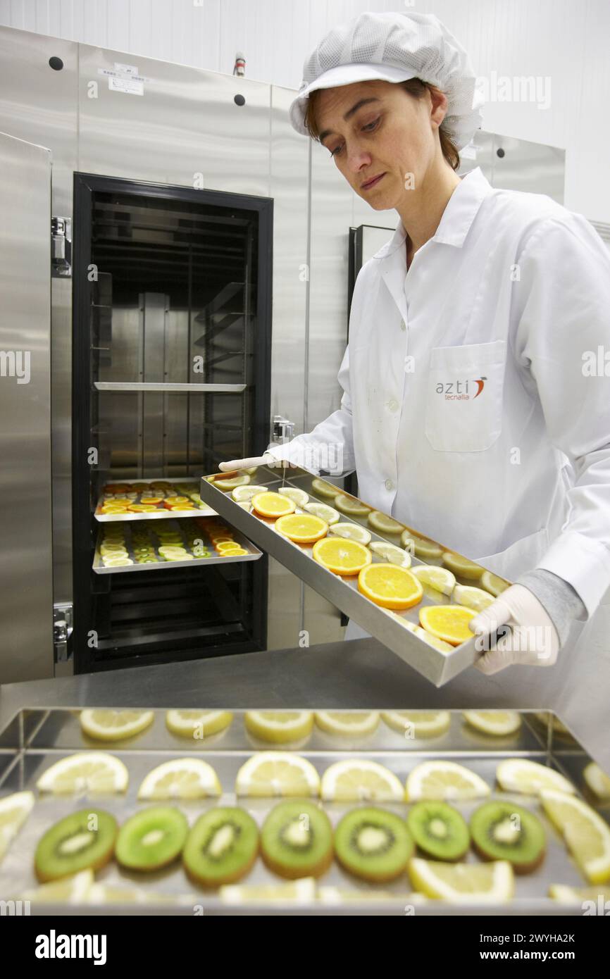 Researcher applying CAS (Cells Alive System) freezing technology to ...