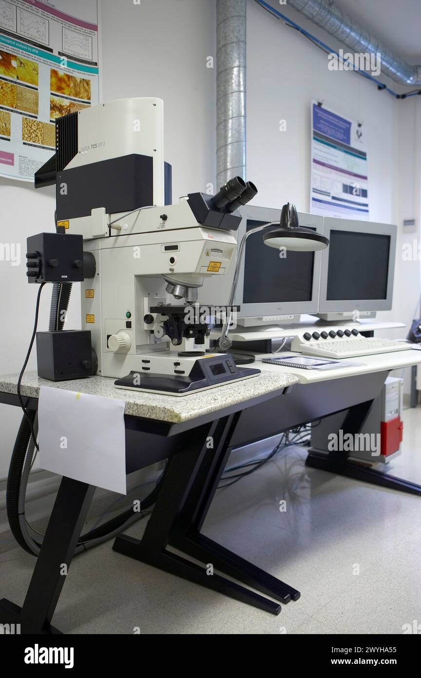 Ultra spectral confocal microscope hi-res stock photography and images - Alamy