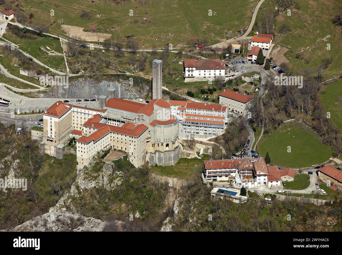 Arantzazu, Parque Natural de Aizkorri, Gipuzkoa, Basque Country, Spain ...