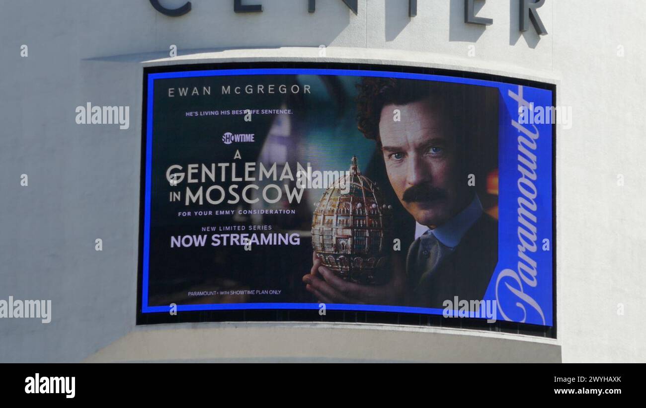Los Angeles, California, USA 6th April 2024 Ewan McGregor A Gentleman ...