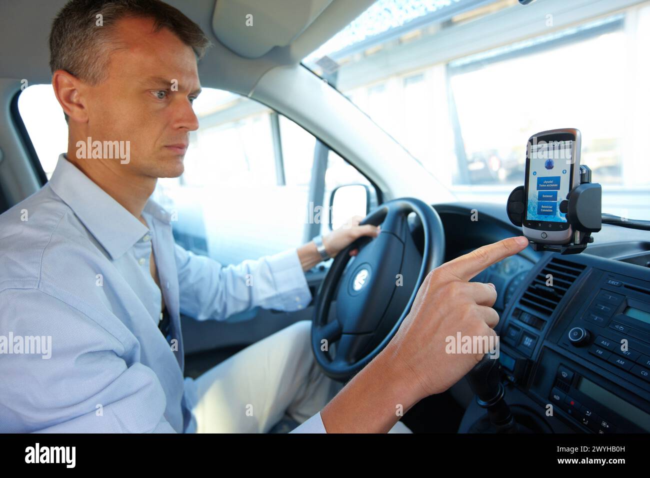 Driving support system hi-res stock photography and images - Alamy
