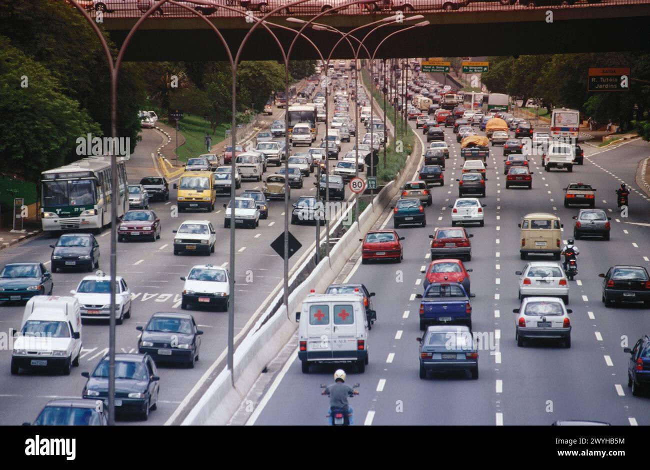 Brazil truck traffic jam hi-res stock photography and images - Alamy