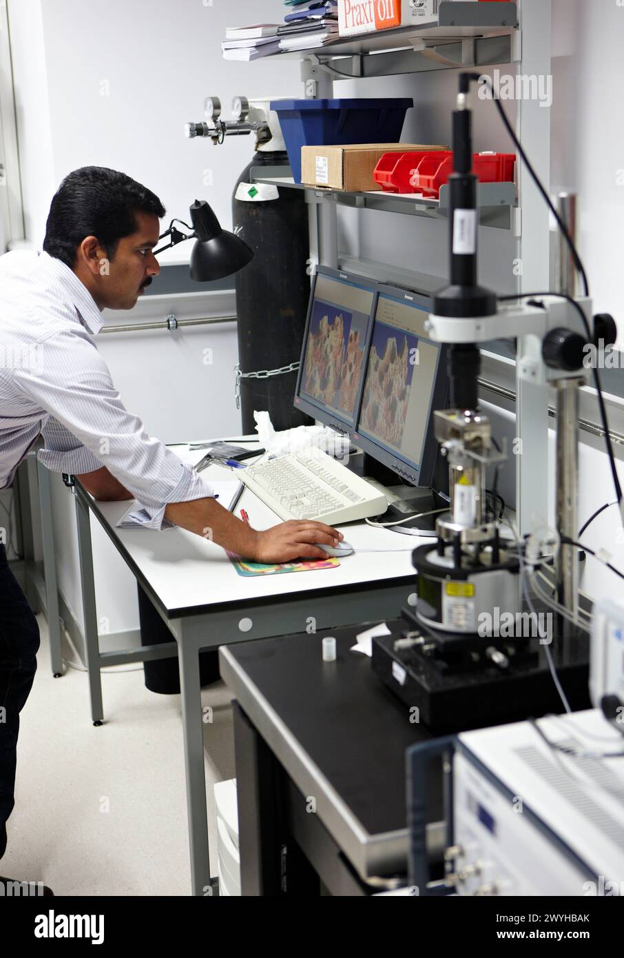 Atomic Force Microscope (AFM), Materials Physics Center is a joint center of the Spanish ...