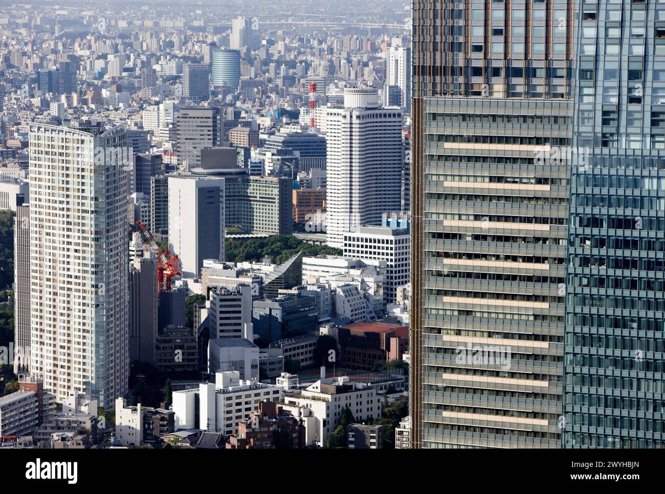 Tokyo City View, Tokyo Midtown Building, Tokyo, Japan Stock Photo - Alamy
