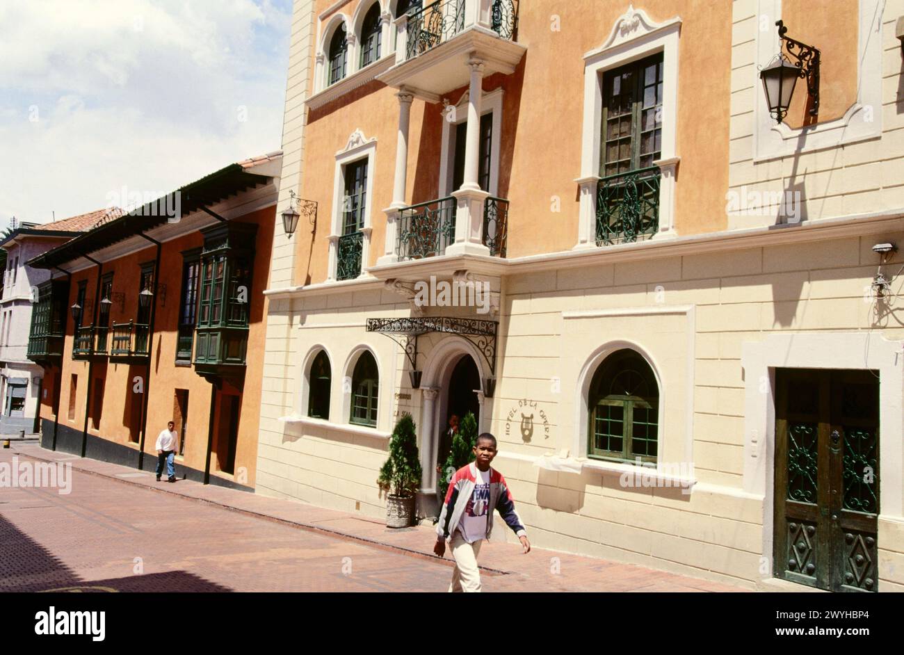 La Candelaria (colonial area). Bogota. Colombia Stock Photo - Alamy