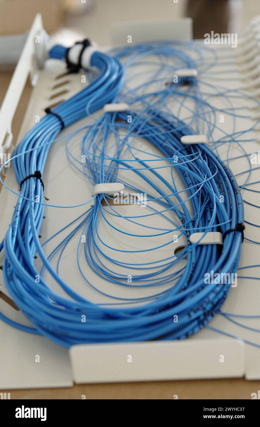 Fibre optics bunch hi-res stock photography and images - Alamy
