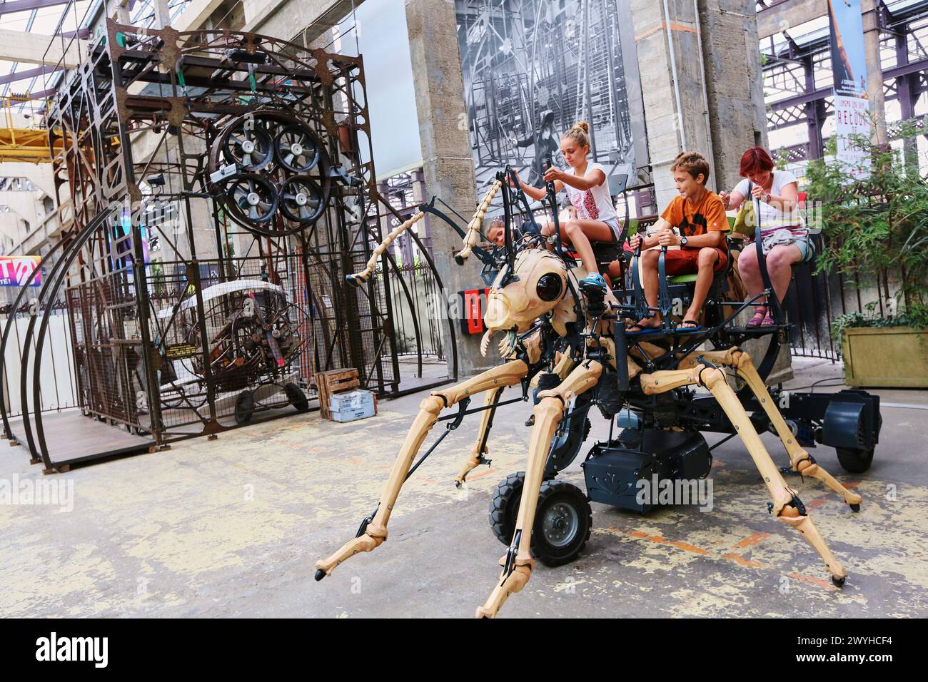 Galerie des Machines, Les Machines de LIle, Nantes, Pays de la Loire ...