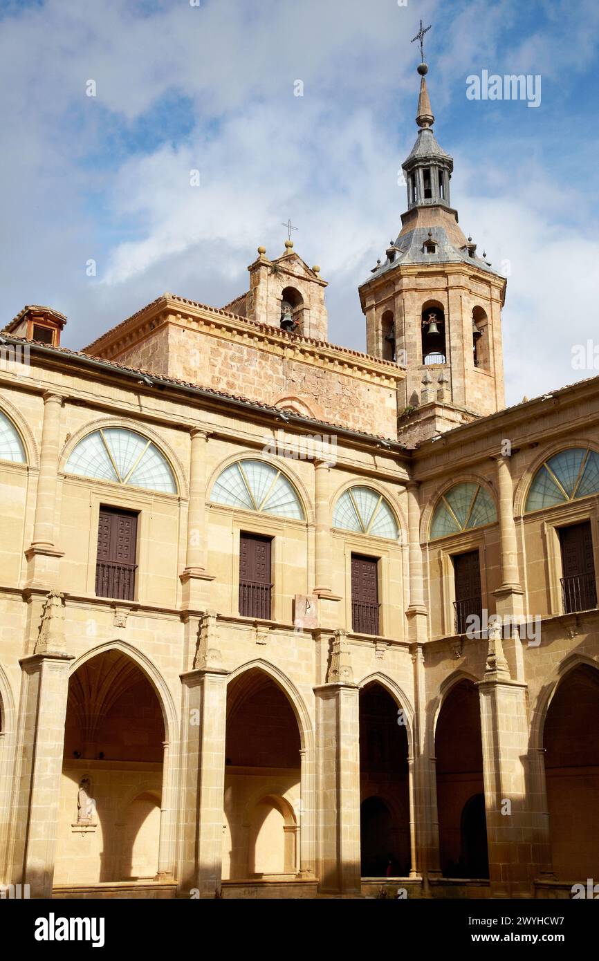 Yuso Monastery, San Millan de la Cogolla, La Rioja, Spain Stock Photo ...