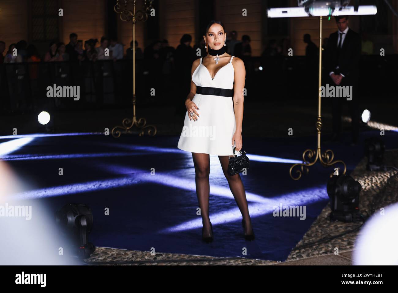 Milan, The arrival of guests at the inauguration of the Dal Cuore alle ...