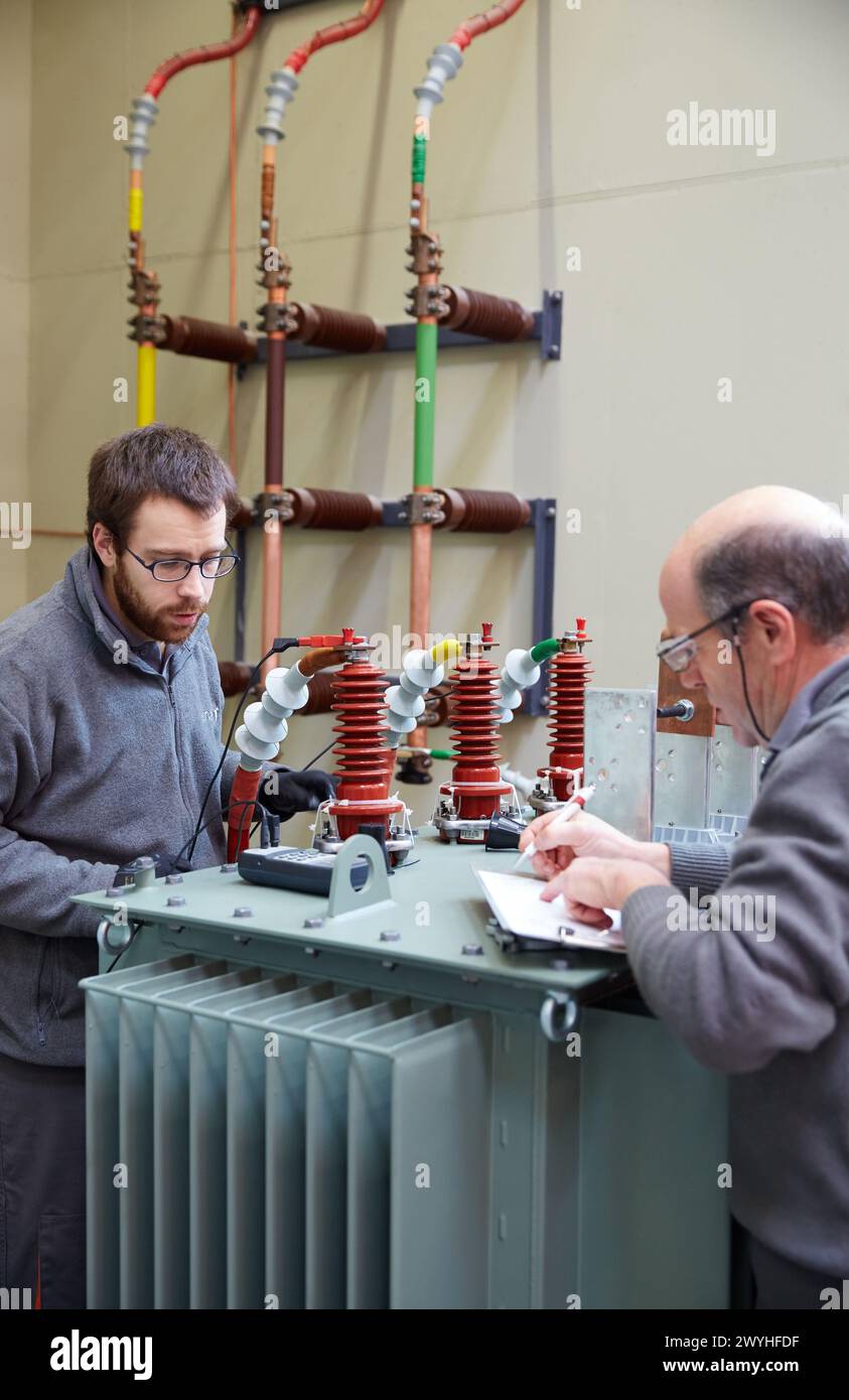 HIGH VOLTAGE LABORATORY. Test bench to conduct dielectric tests for ...