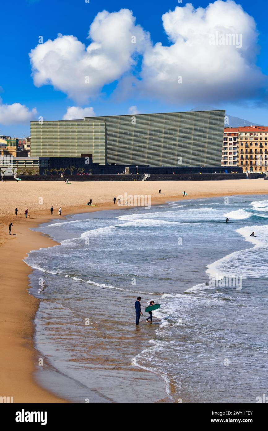 Surf, Kursaal Palace, Centro Kursaal Elkargunea, La Zurriola Beach ...