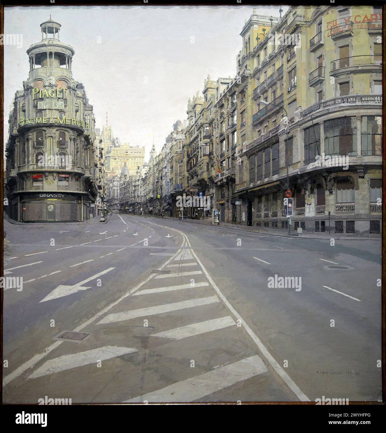 Retrospective exhibition of the work of antonio lopez hi-res stock ...