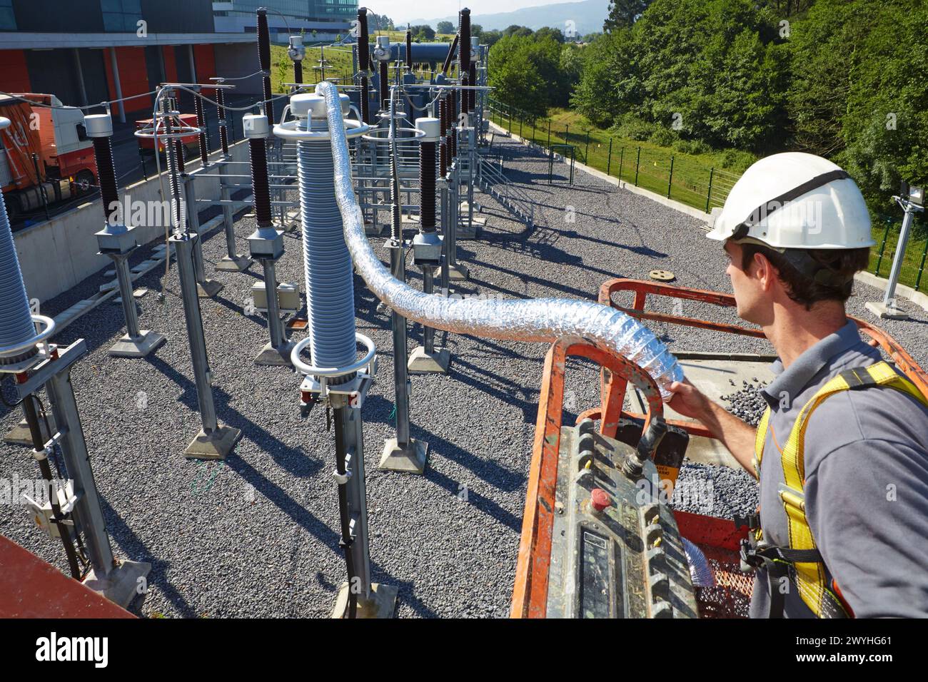 On-site commissioning, diagnostics and maintenance tests on underground ...