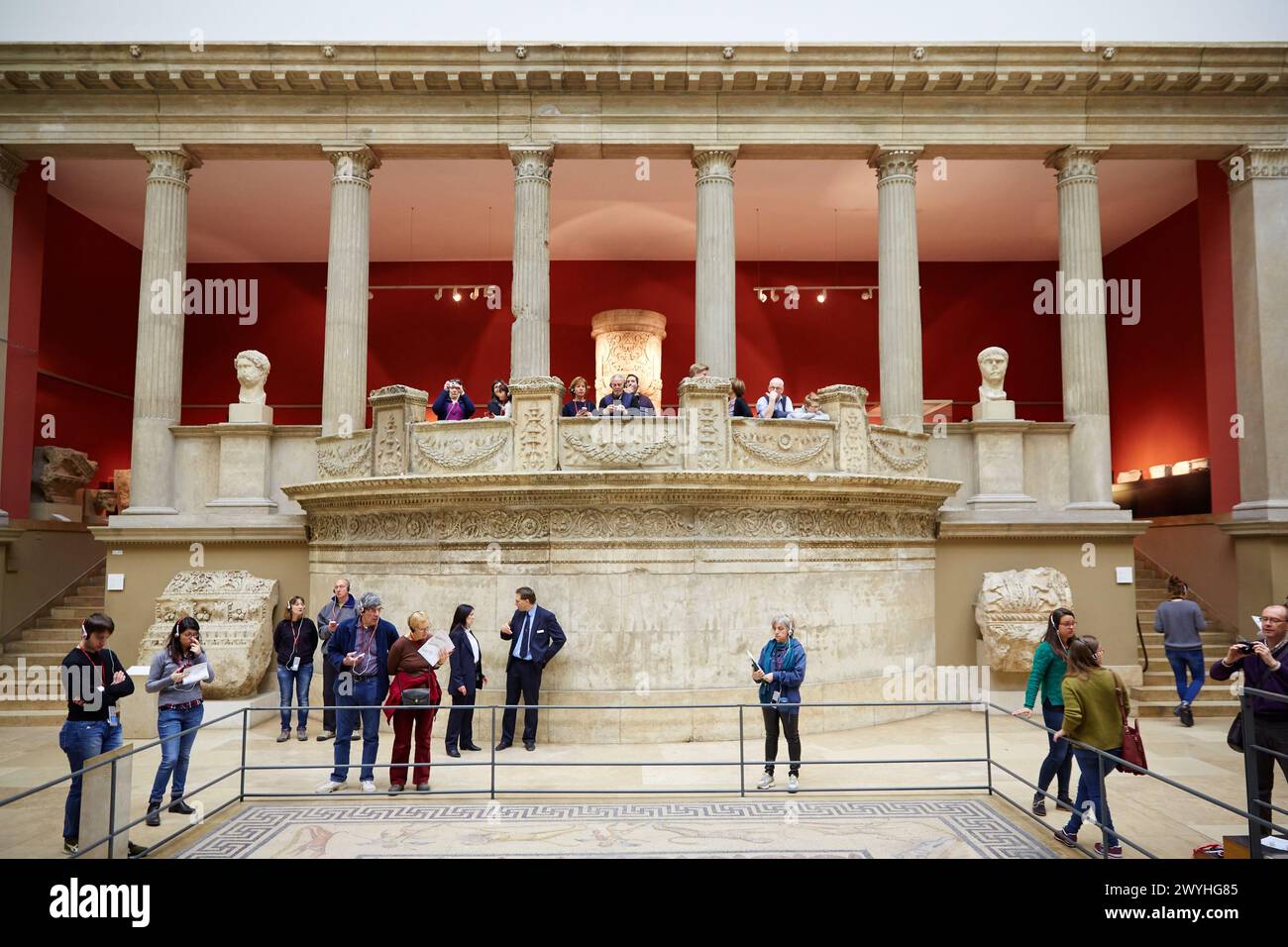 Reconstruction of The Market Gate of Miletus, Pergamon Museum, Berlin ...