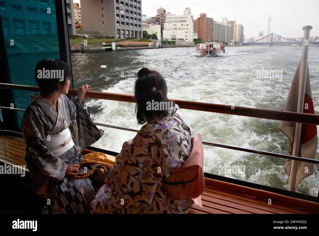 Sumida River, Tokyo Cruise, Tokyo, Japan Stock Photo - Alamy