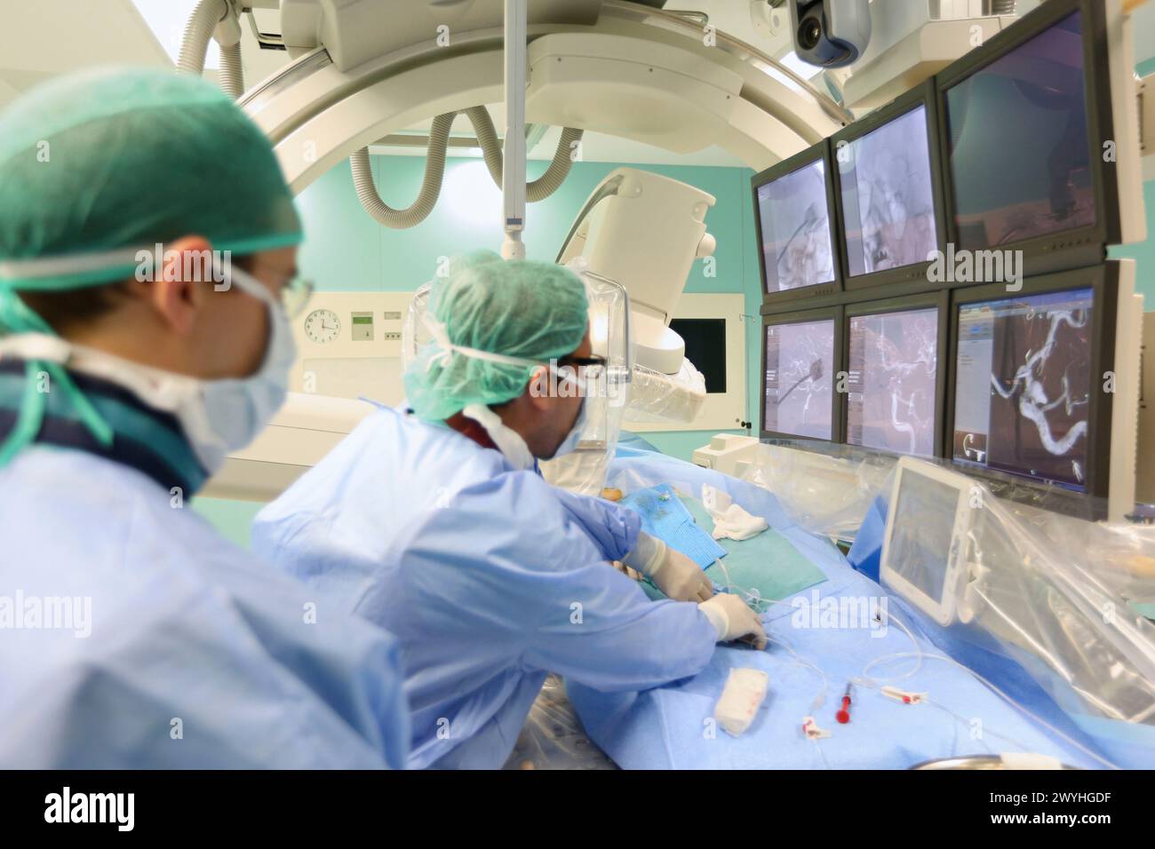 Willis polygone angiography hi-res stock photography and images - Alamy