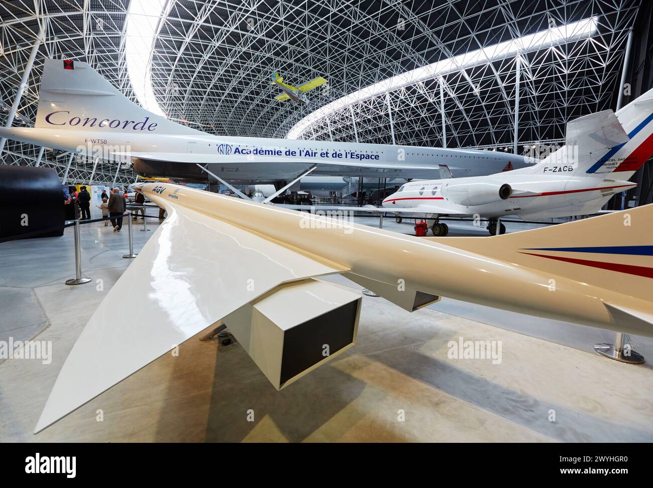 Concorde airplane interior hi-res stock photography and images - Alamy