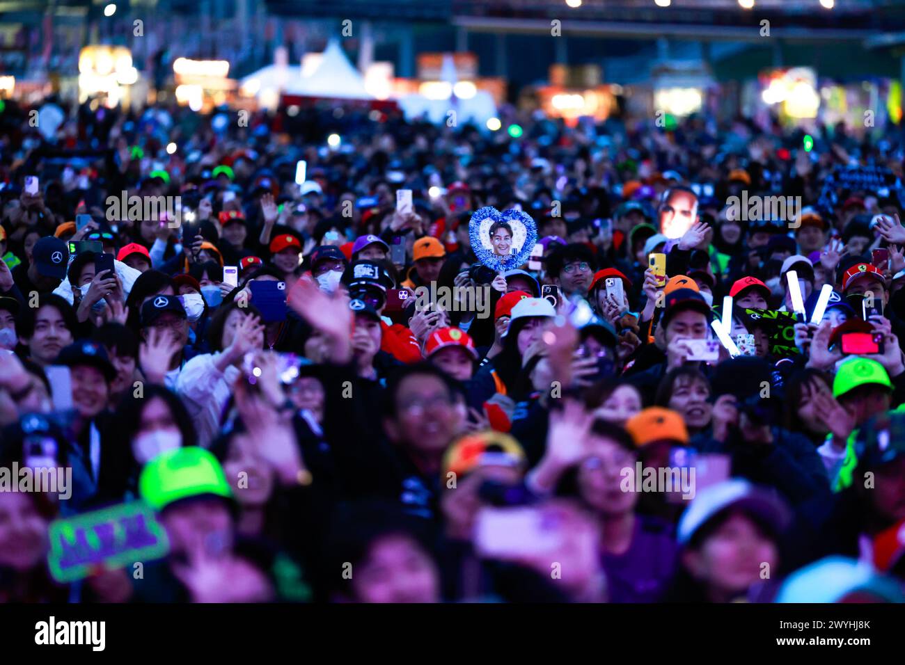 fans, supporters, public, spectators, during the Formula 1 MSC Cruises ...