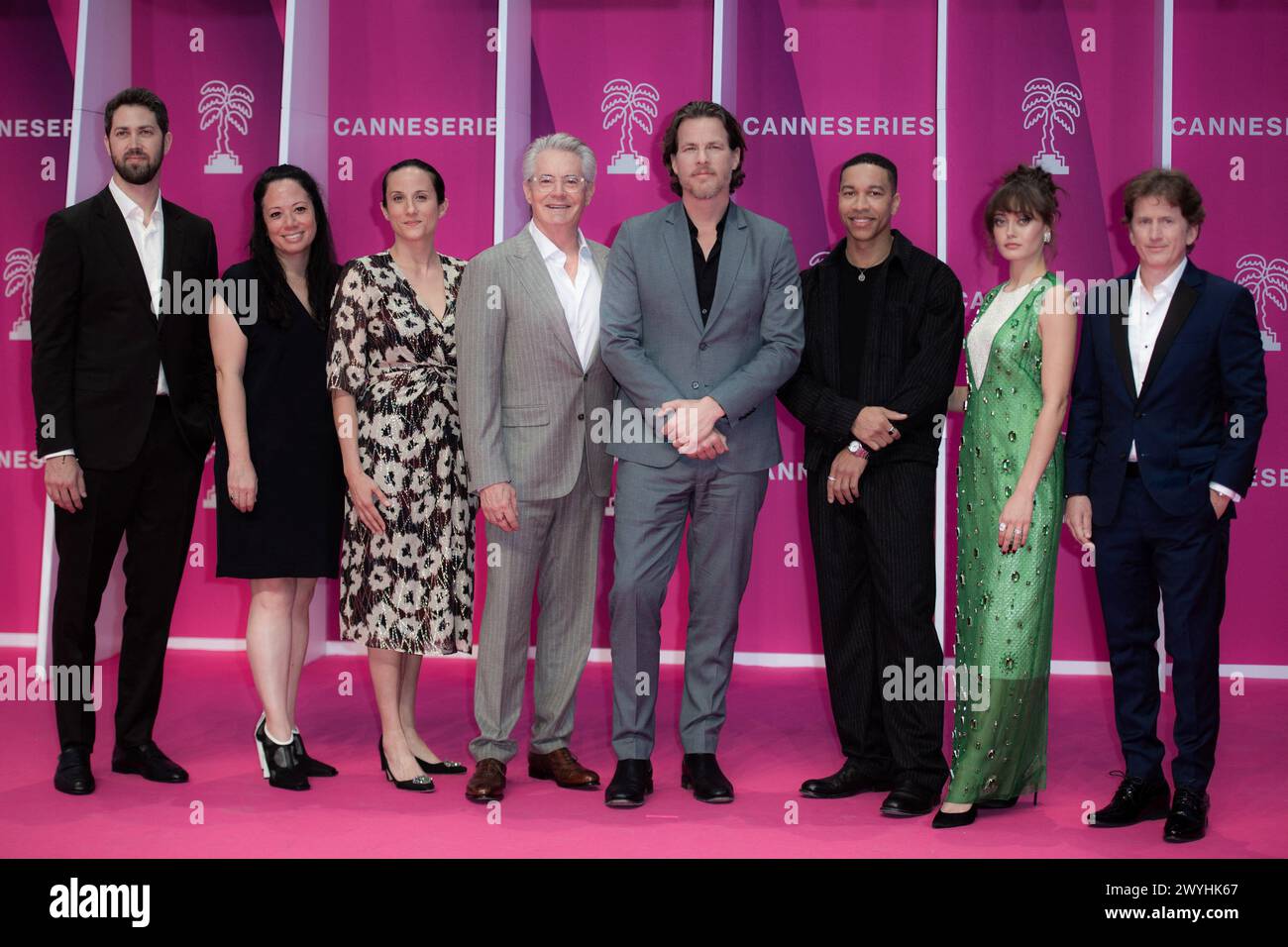 Cannes, France. 06th Apr, 2024. James Altham, Athena Wickham, Kyle ...