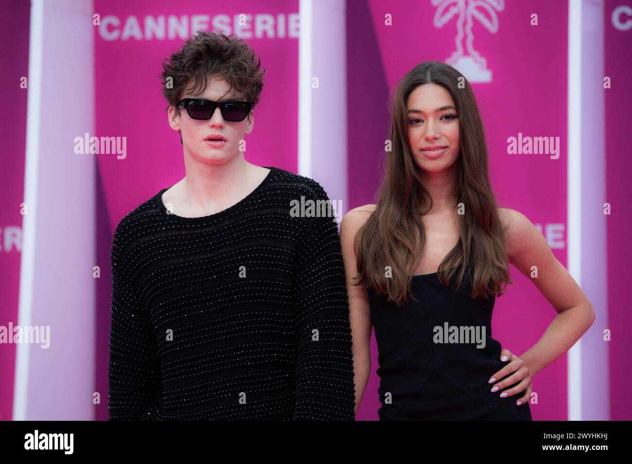 Cannes, France. 06th Apr, 2024. Bach Buquen and Stella Maya attending ...