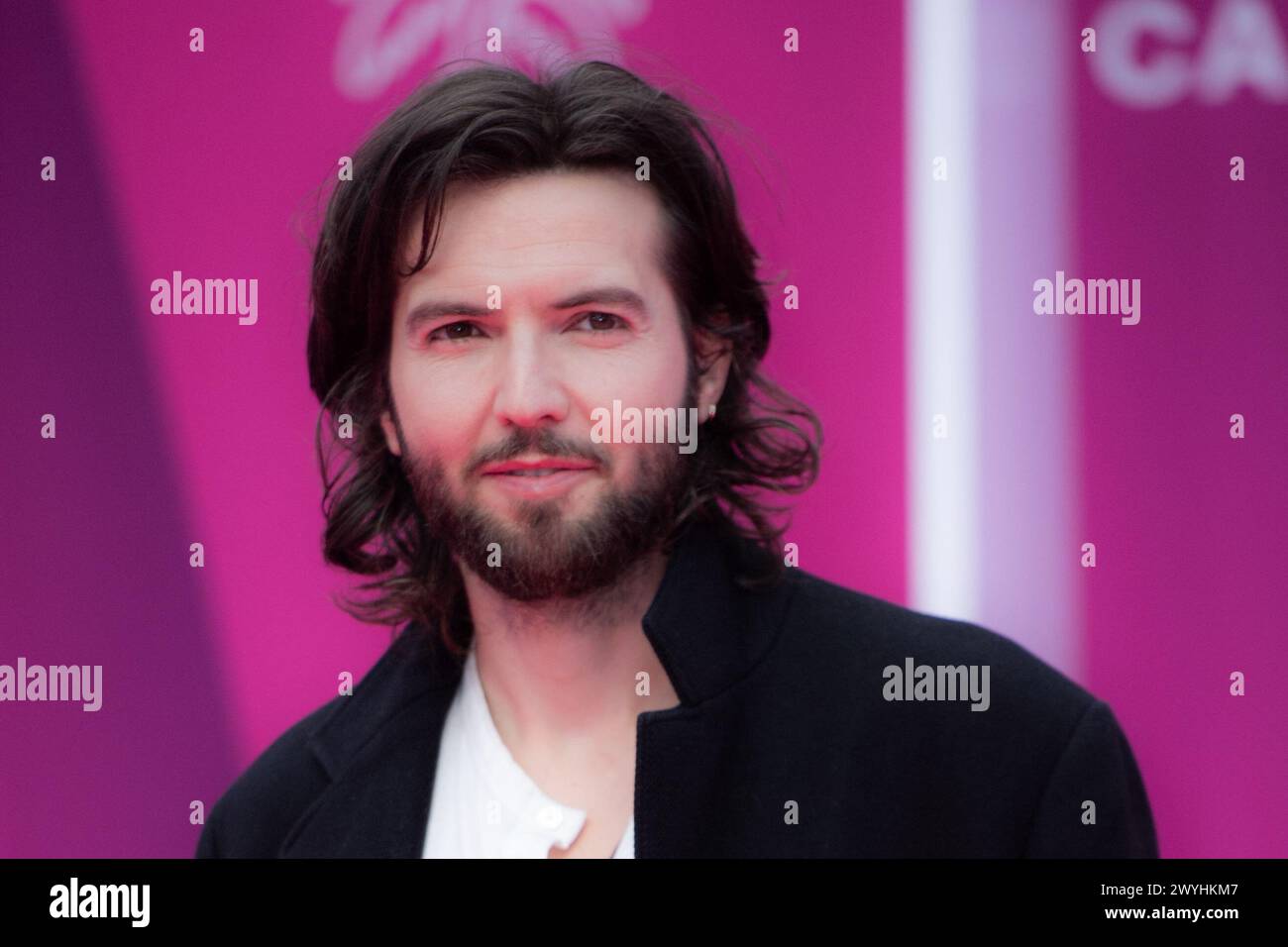Cannes, France. 06th Apr, 2024. Guy Burnet attending the Pink Carpet as ...