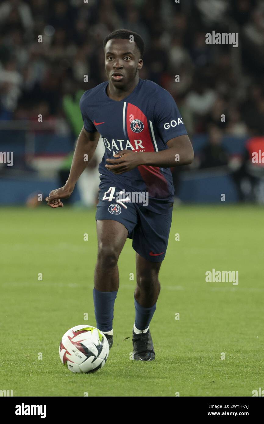 Yoram Zague of PSG during the French championship Ligue 1 football ...