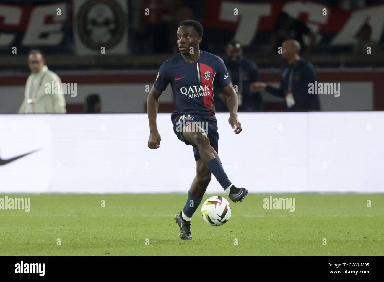Yoram Zague of PSG during the French championship Ligue 1 football ...