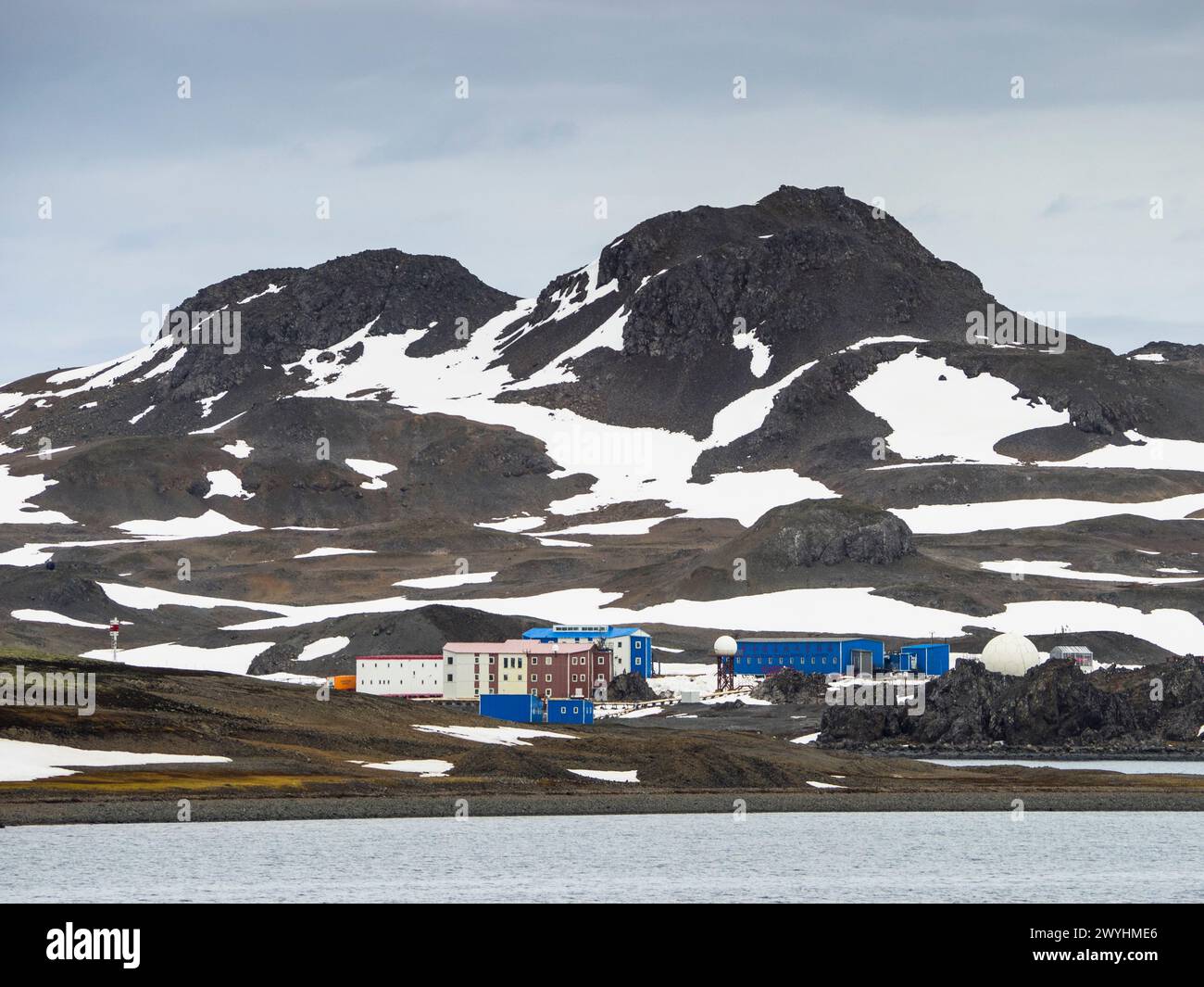 Great Wall Station, KIng George Island, South Shetlands, Antarctica ...