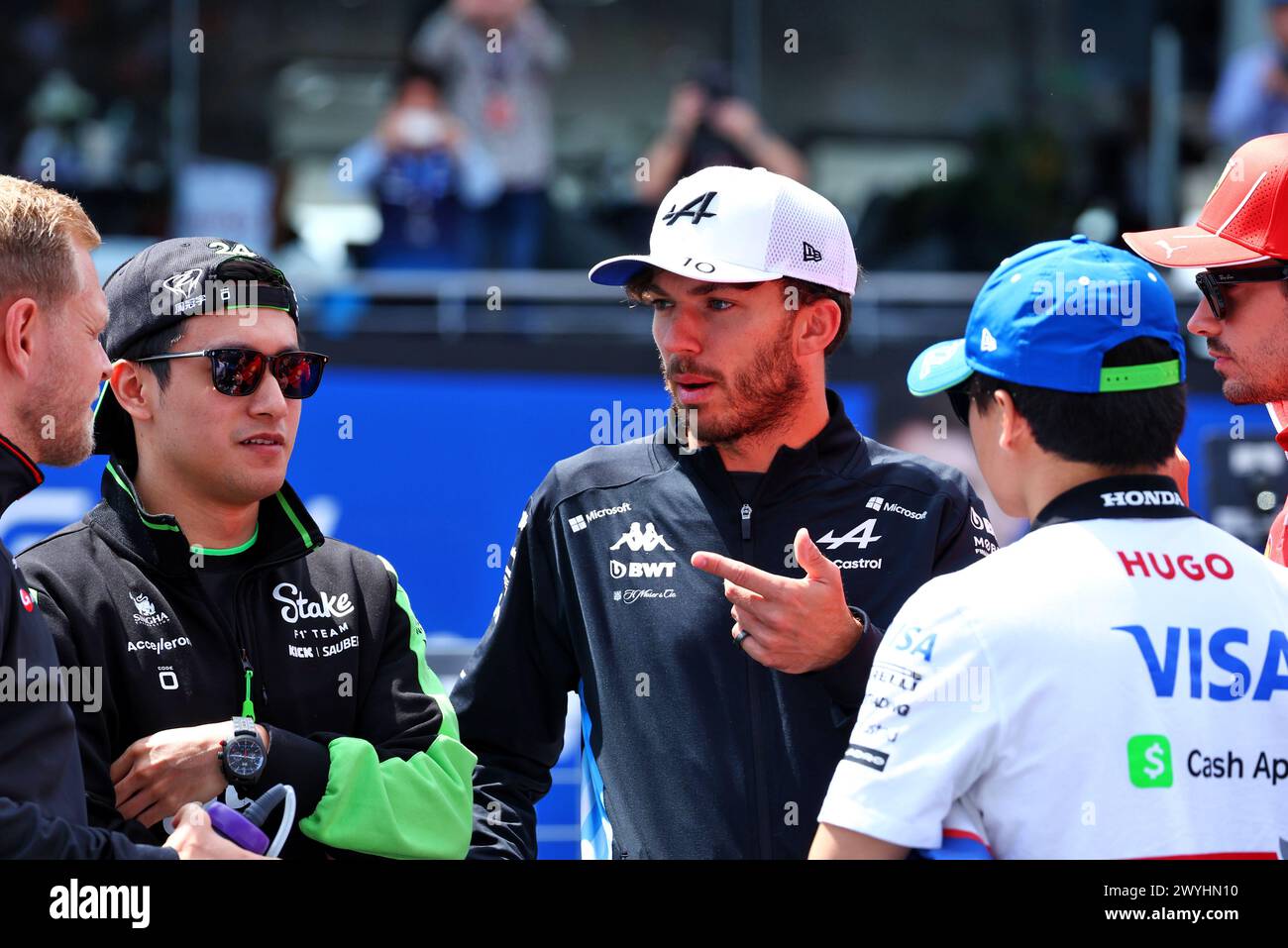 F1 drivers 2024 hi-res stock photography and images - Alamy