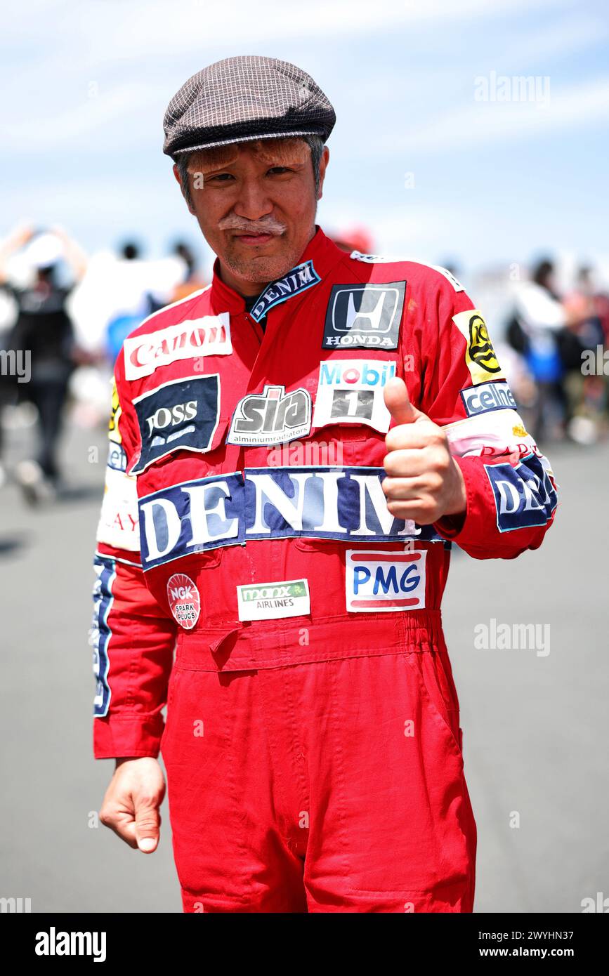 Suzuka, Japan. 07th Apr, 2024. Circuit atmosphere - Nigel Mansell (GBR ...