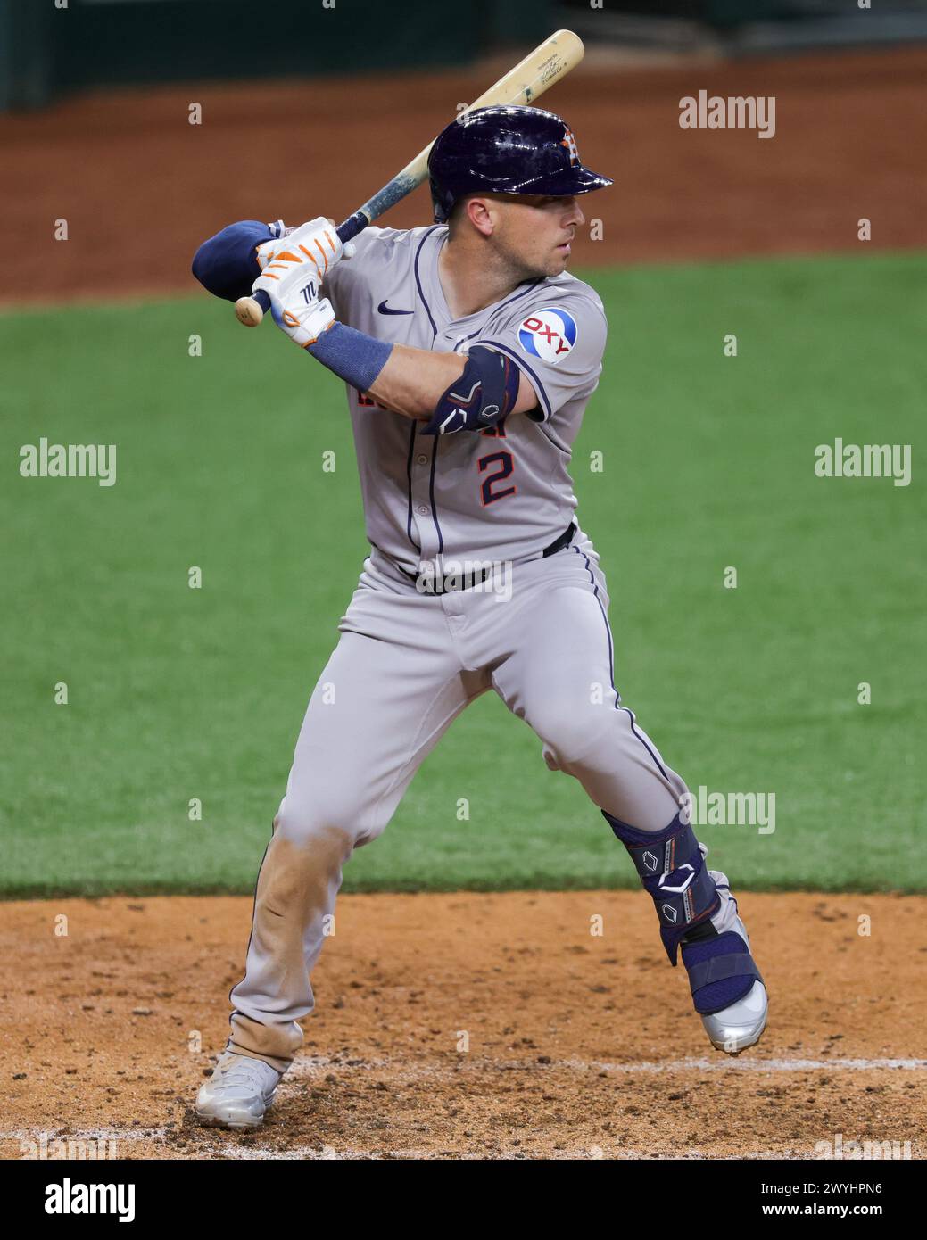 Arlington, Texas, USA. 6th Apr, 2024. Houston Astros third base Alex ...
