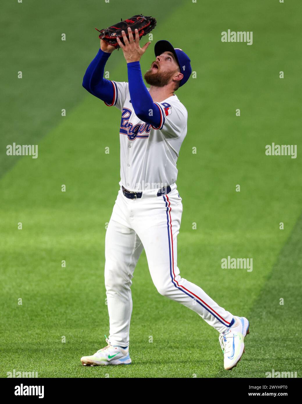Arlington, Texas, USA. 6th Apr, 2024. Texas Rangers first base Jared ...