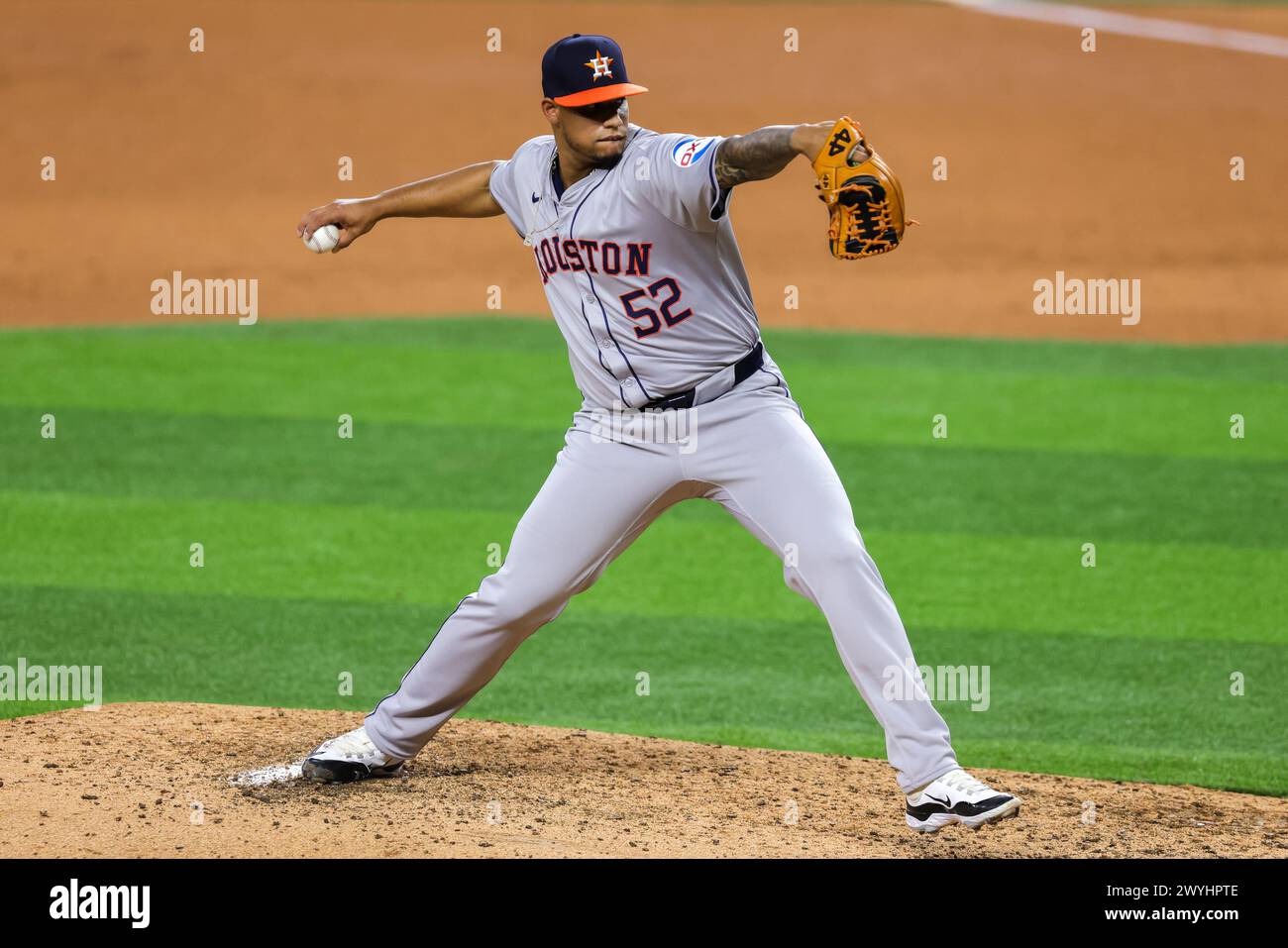 Arlington, Texas, USA. 6th Apr, 2024. Houston Astros pitcher Bryan ...