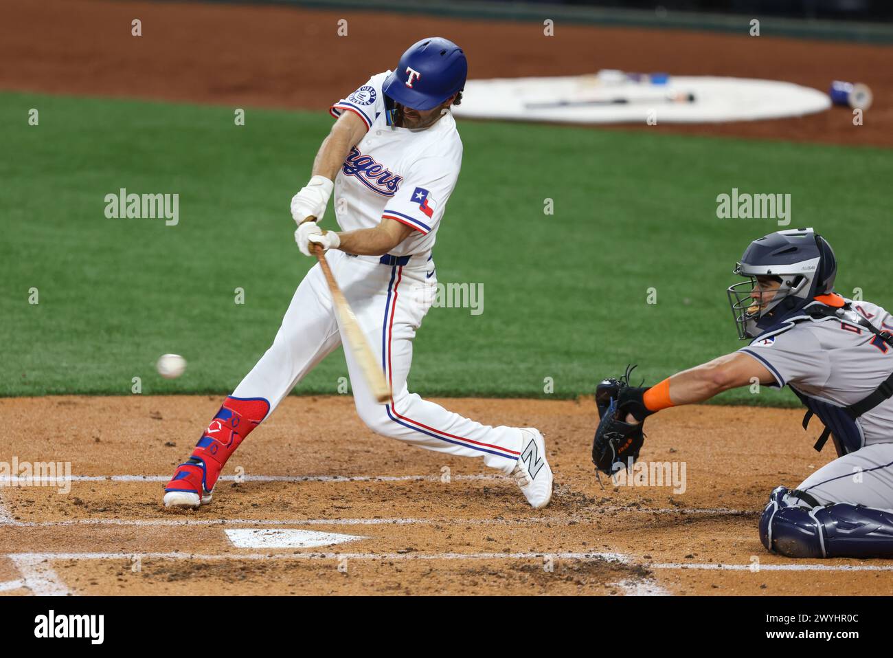 Arlington, Texas, USA. 6th Apr, 2024. Texas Rangers shortstop Josh ...