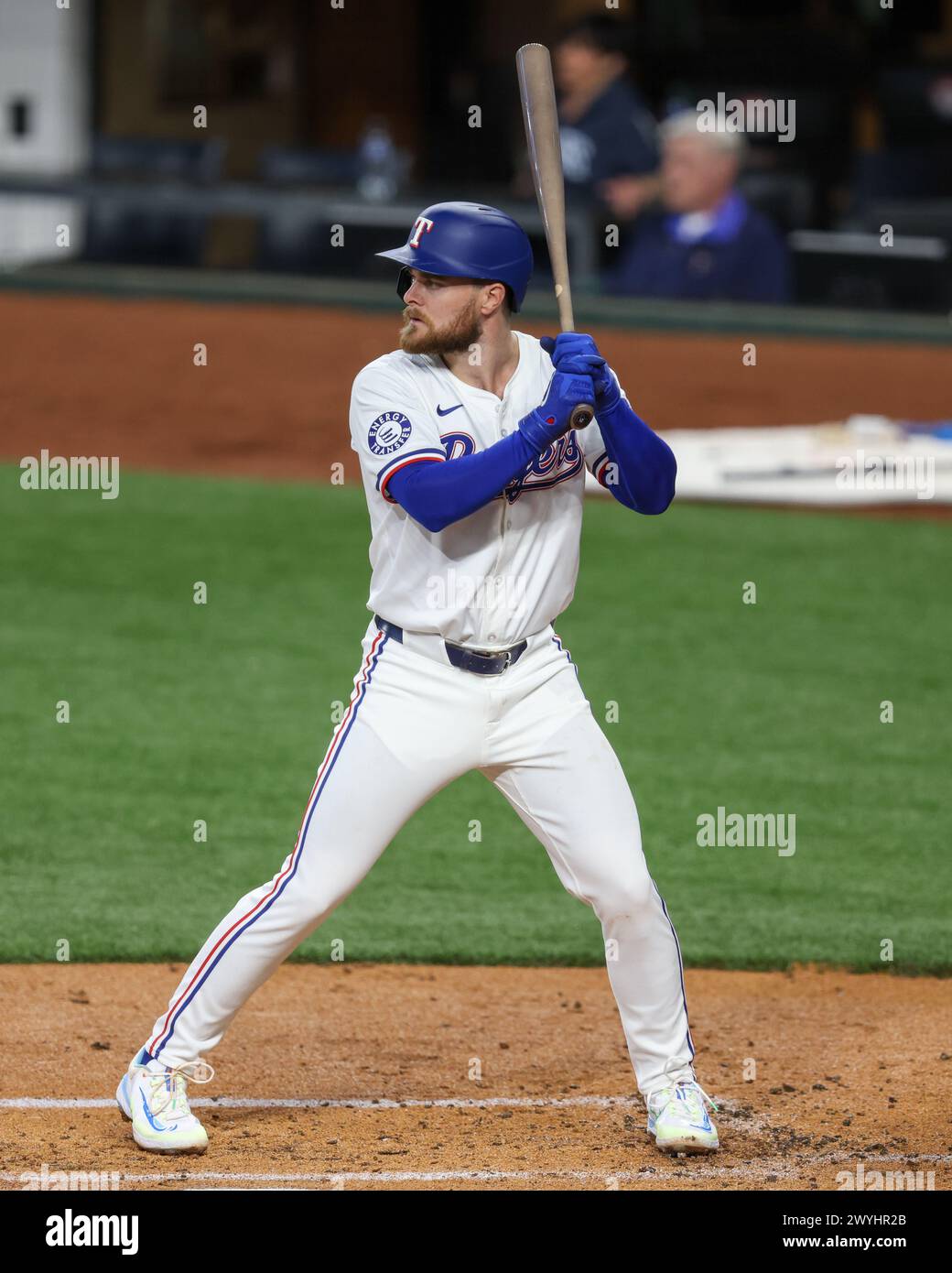 Arlington, Texas, USA. 6th Apr, 2024. Texas Rangers first base Jared ...
