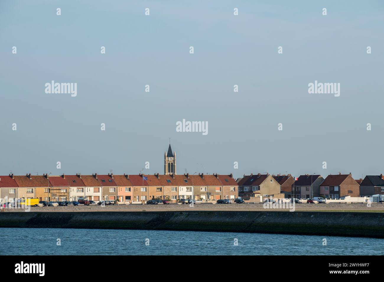 Beach, pharo and cabins in Petit-Fort Philippe nearby Gravelines La ...