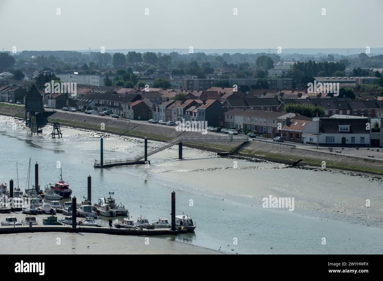 Beach, pharo and cabins in Petit-Fort Philippe nearby Gravelines La ...