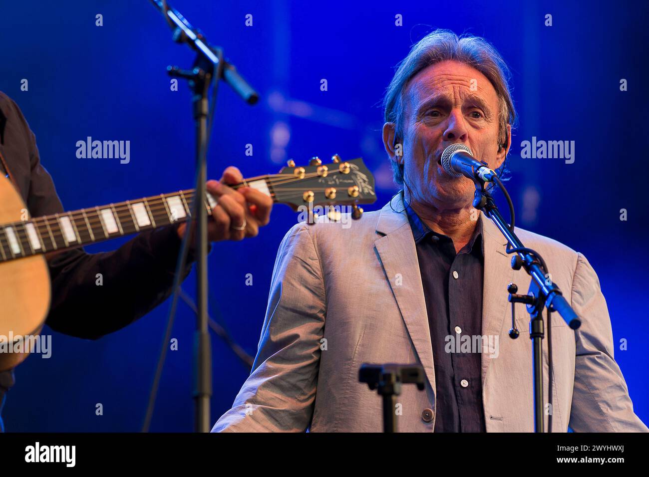 The singer Murray Head live at the flashback festival | Le chanteur ...