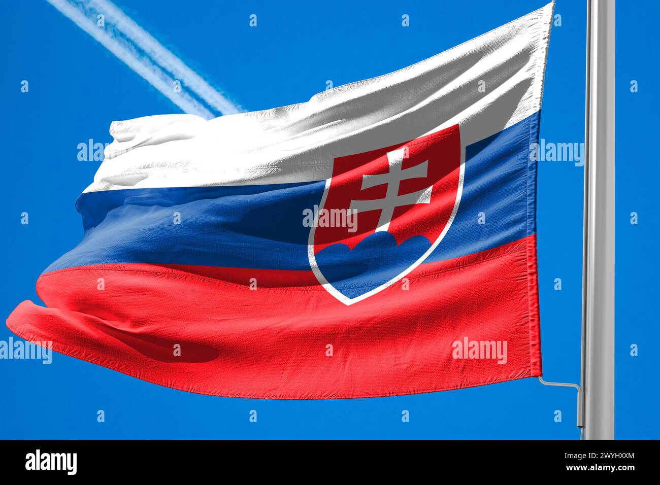 Flag of Slovakia The current form of the national flag of the Slovak ...