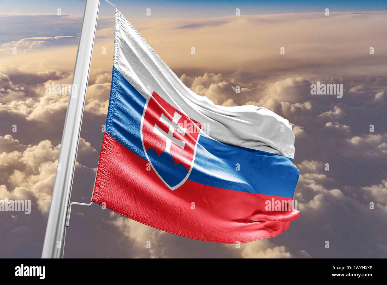 Flag of Slovakia The current form of the national flag of the Slovak ...