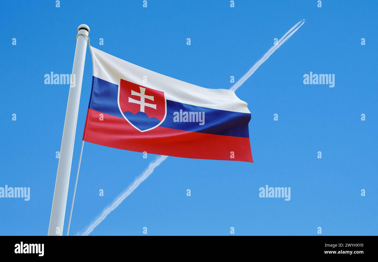 Flag of Slovakia The current form of the national flag of the Slovak ...