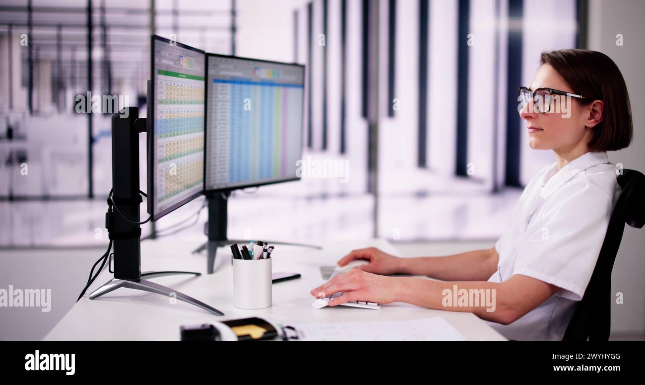 Medical Coding Bill And Billing Codes Spreadsheets Stock Photo - Alamy