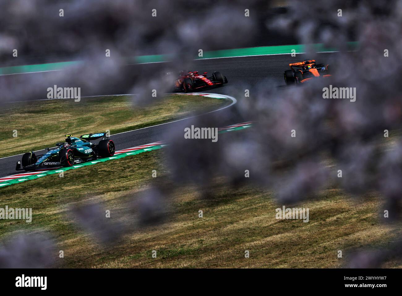 Suzuka, Japan. 07th Apr, 2024. Fernando Alonso (ESP) Aston Martin F1 ...